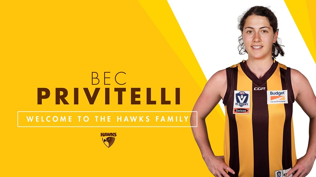 Privitelli to play for the Hawks