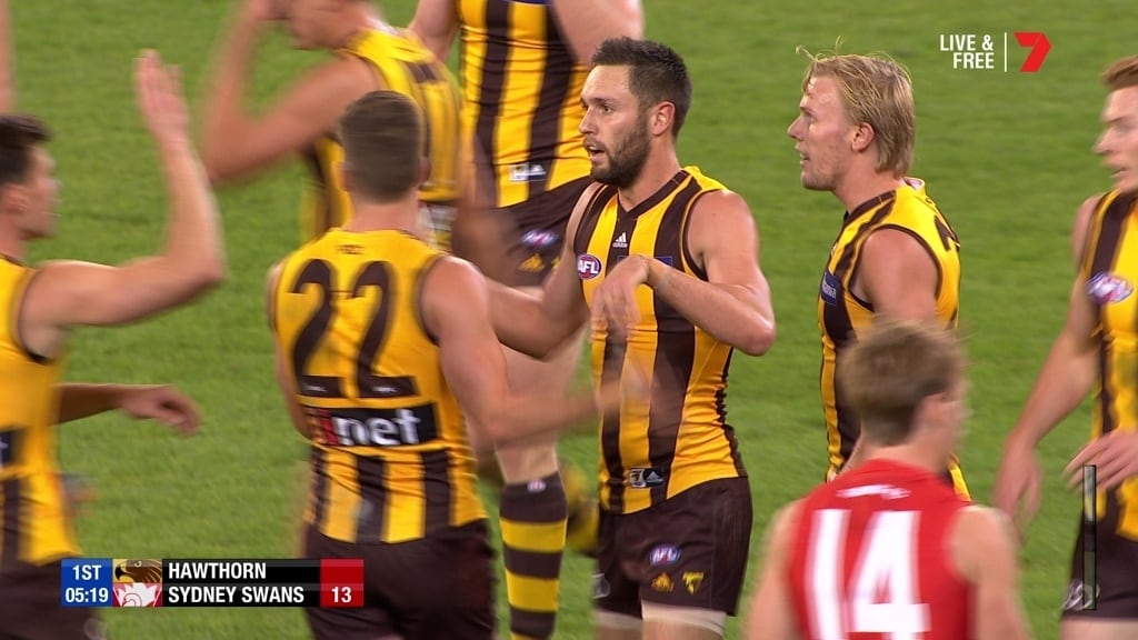 Hawks duo in 'Team of the Week'
