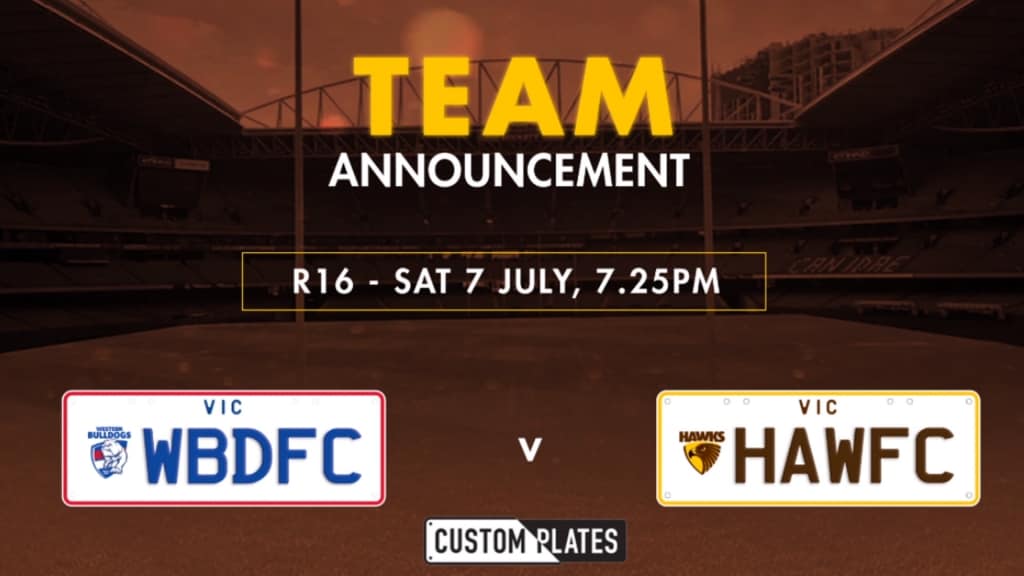 Team announcement: R16
