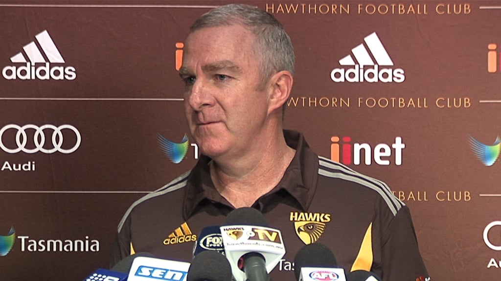 Graham Wright press conference