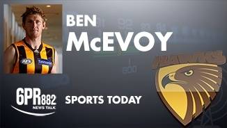 Two rucks important for Hawks: McEvoy