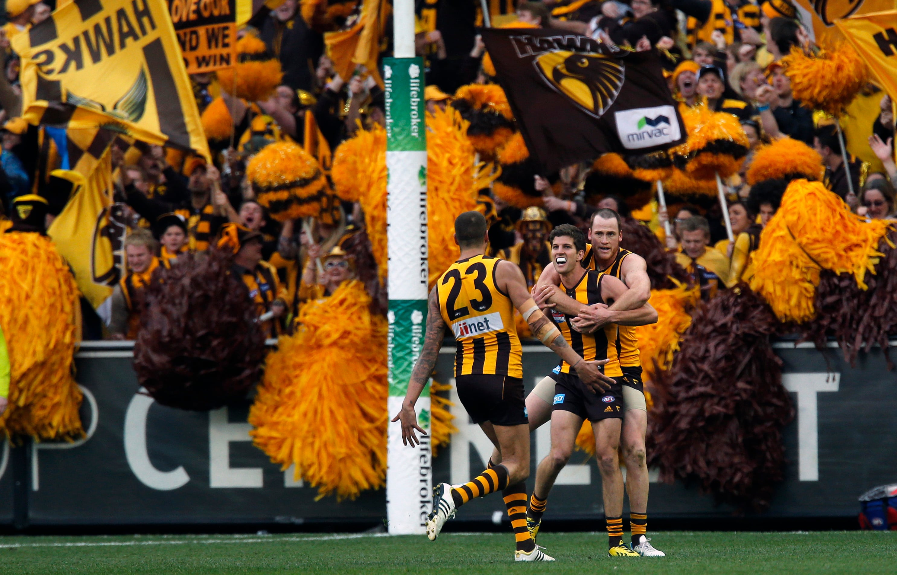 The decade's best AFL forwards