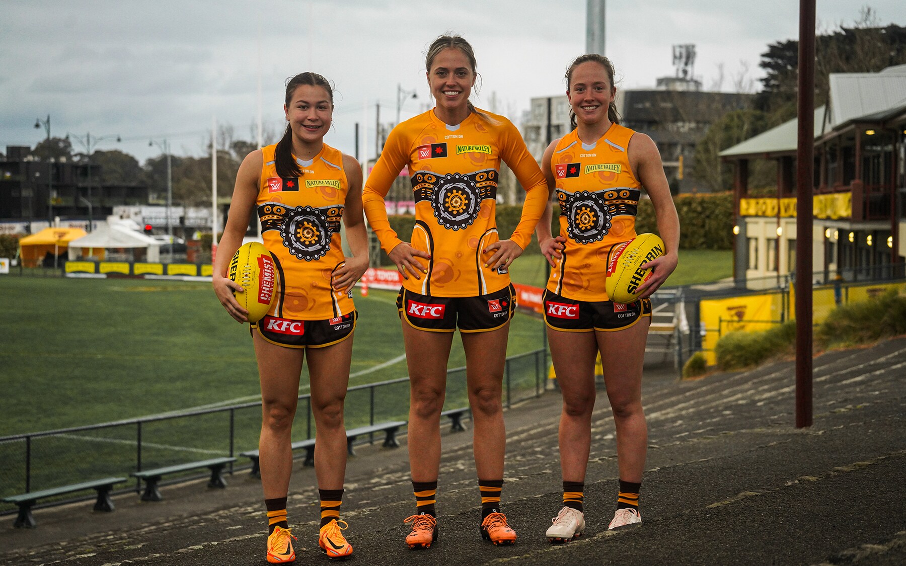 Unveiling our 2022 AFLW Indigenous guernsey