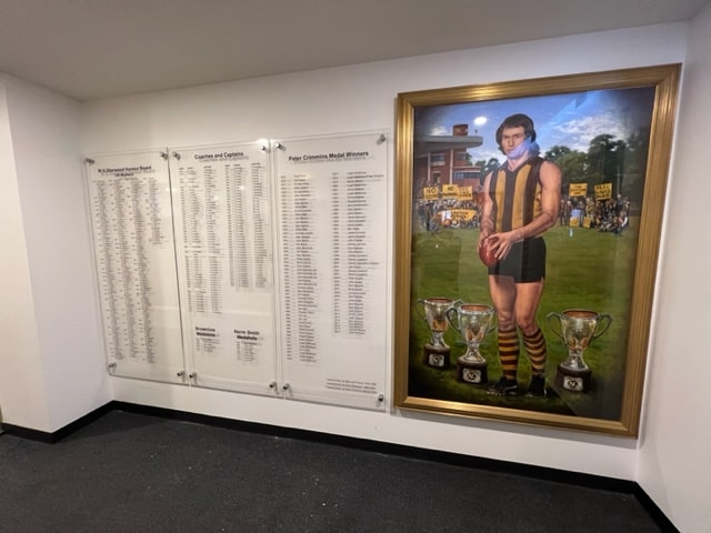 The Don Scott Legends Portrait is now on display