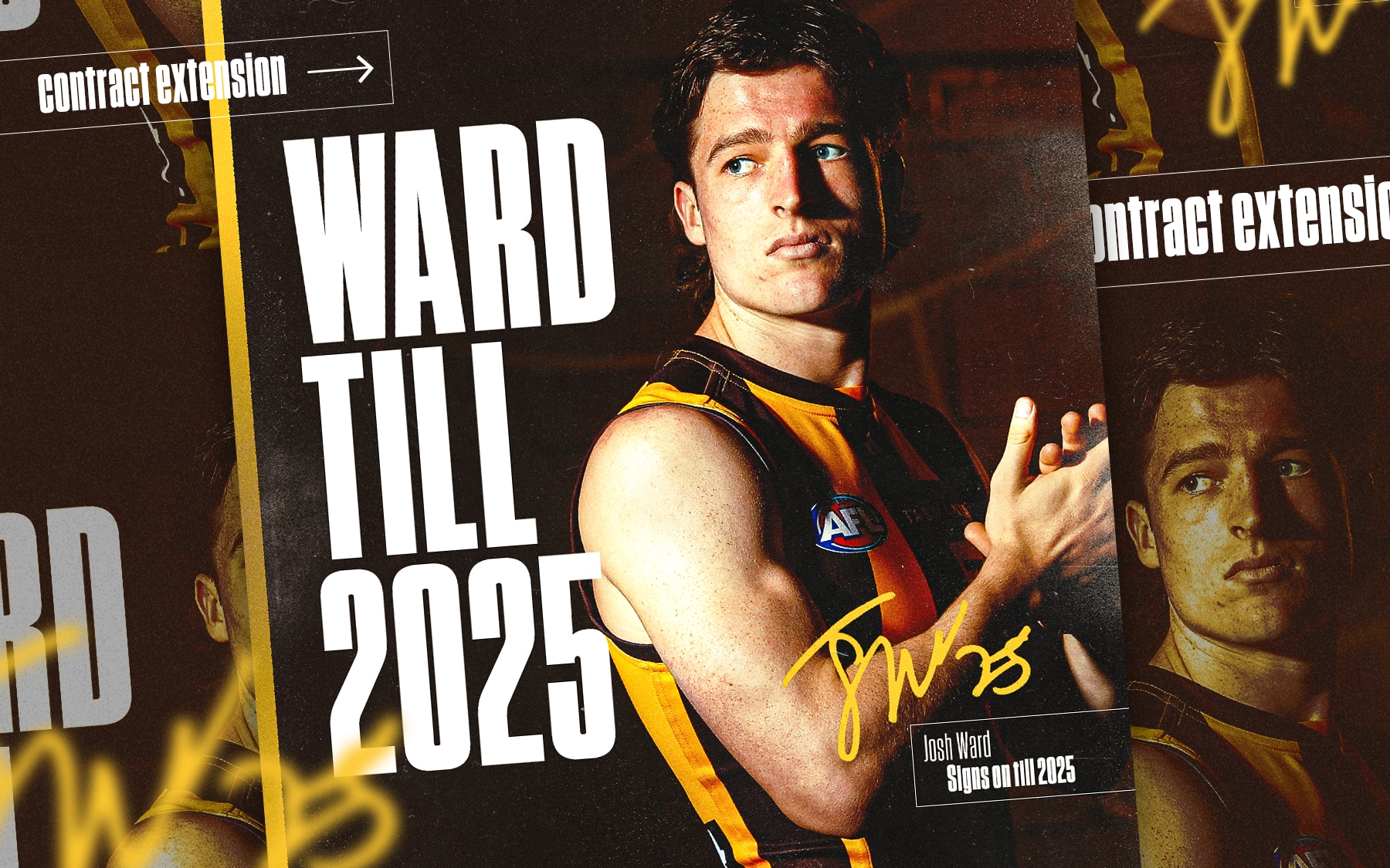 Ward rewarded with new deal