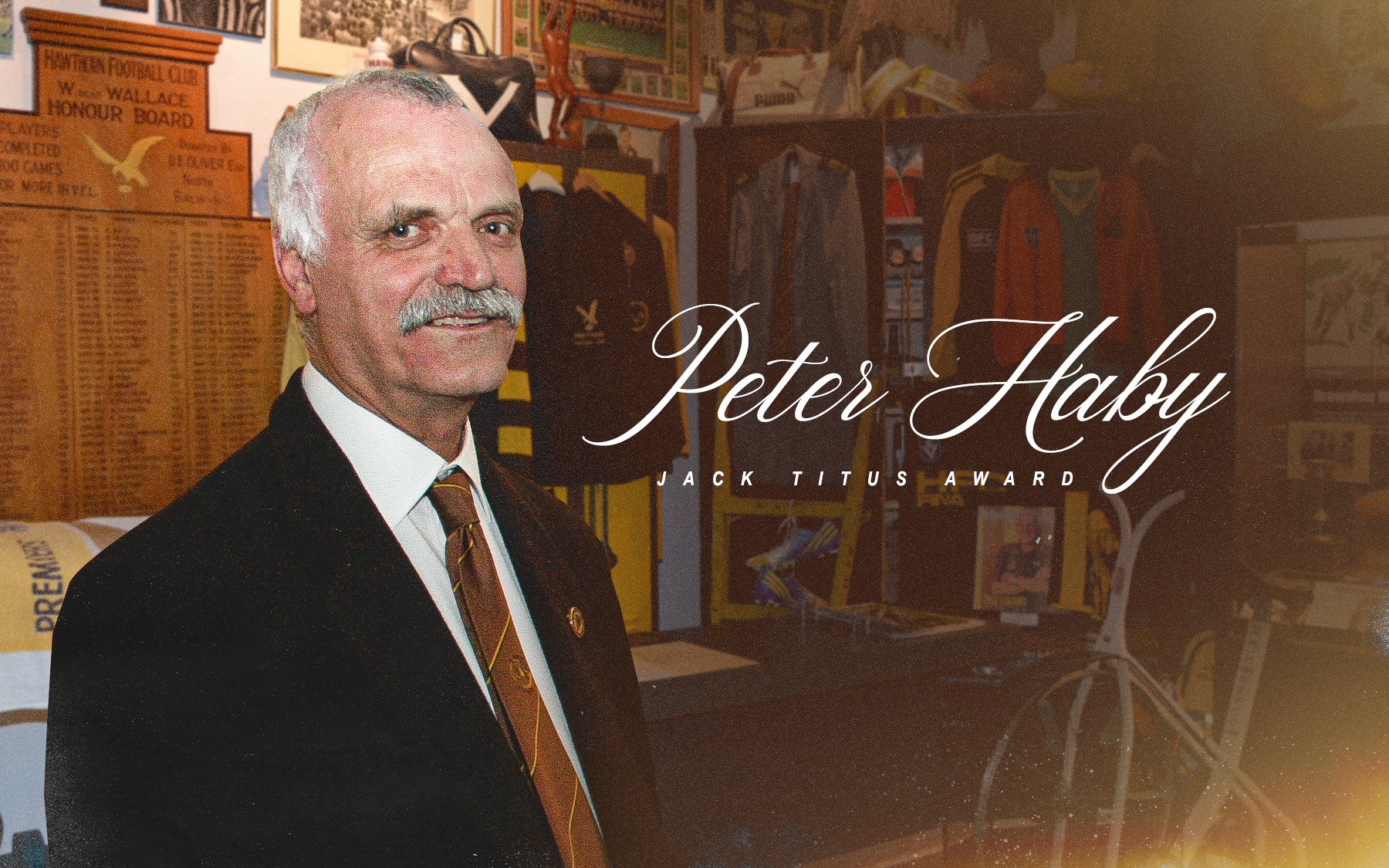 Haby honoured with Jack Titus Award