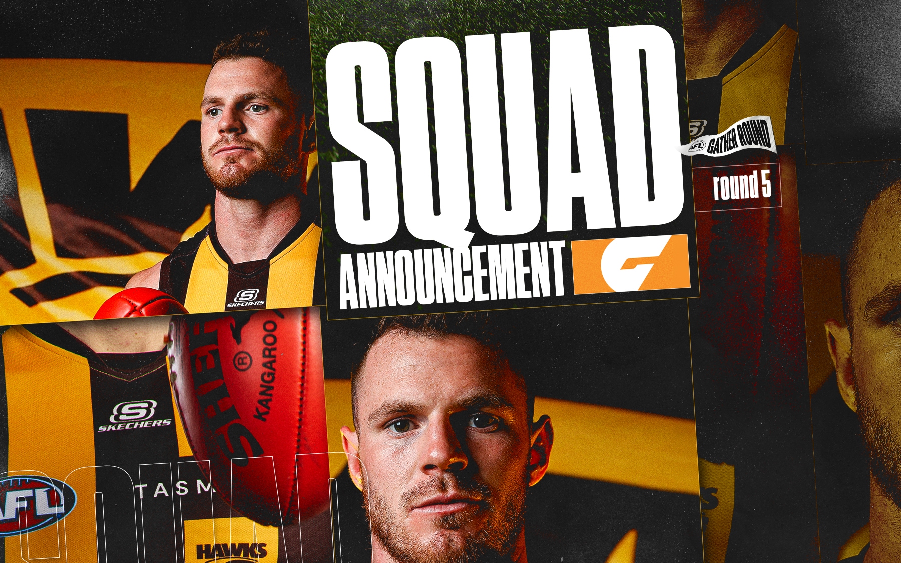 RD 5 SQUAD: Who's in the 26?
