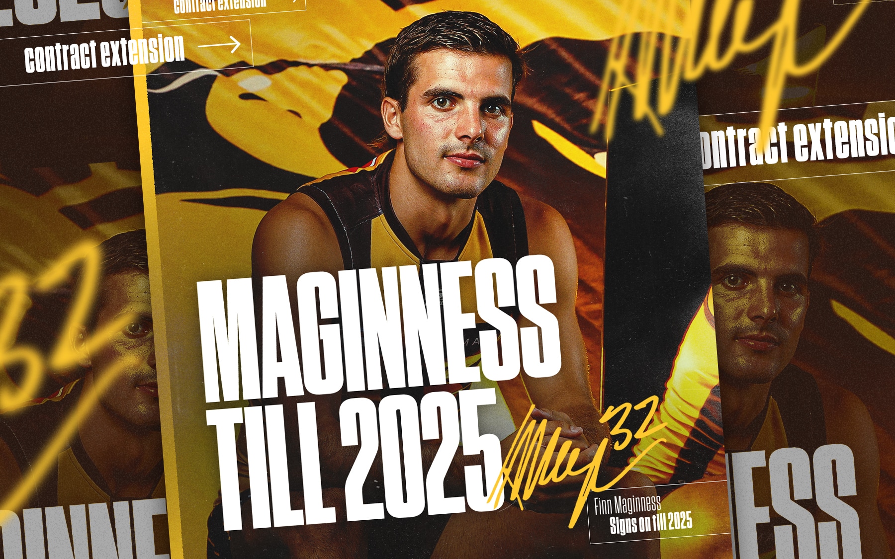 Two more for Maginness