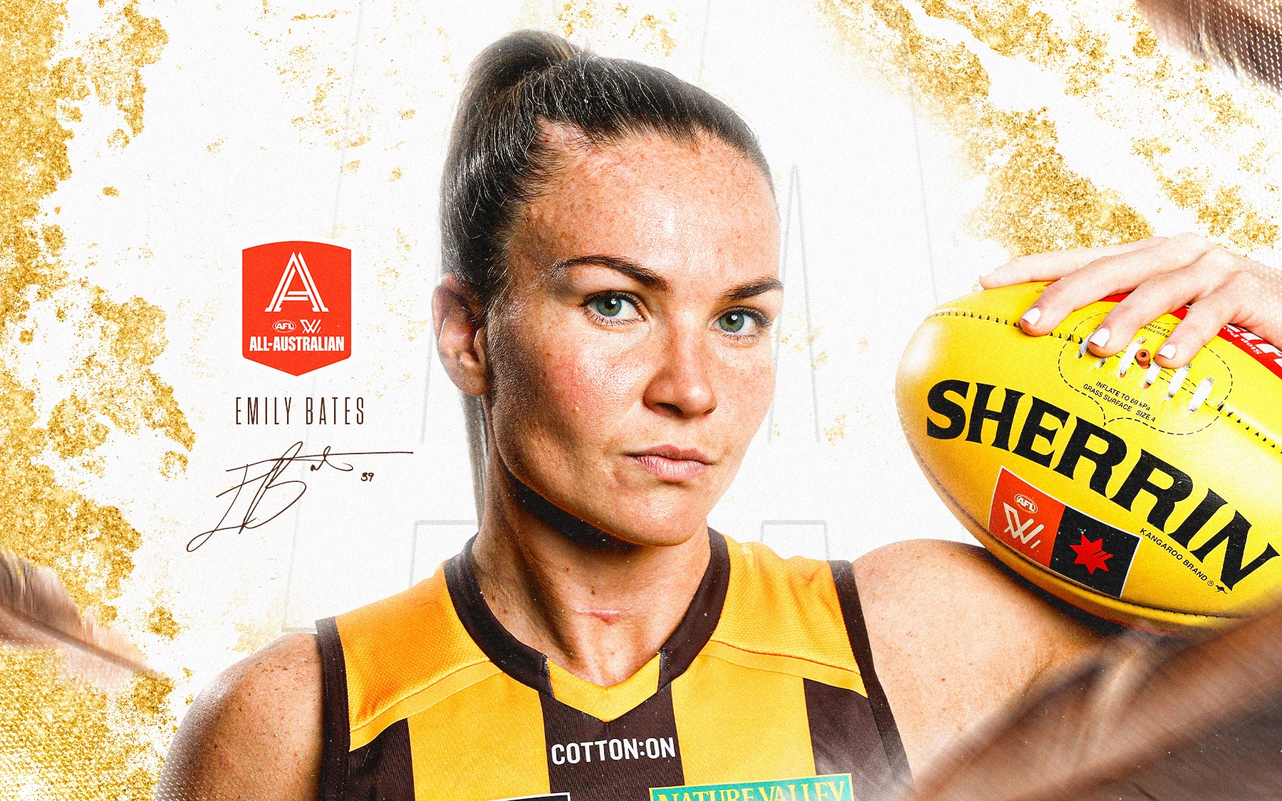 Brilliant Bates named in All Australian squad