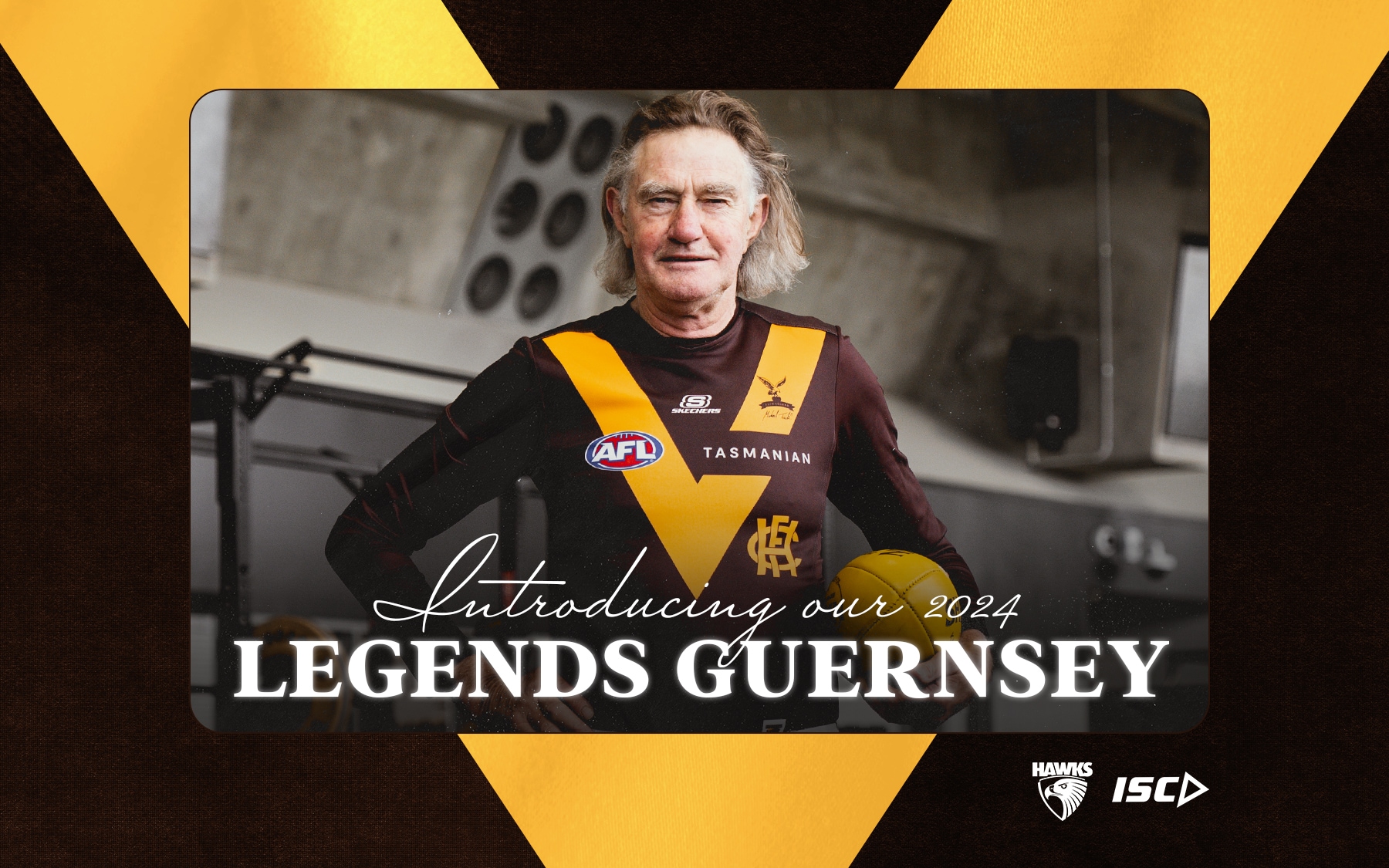 Tuck honoured with new Legends Guernsey