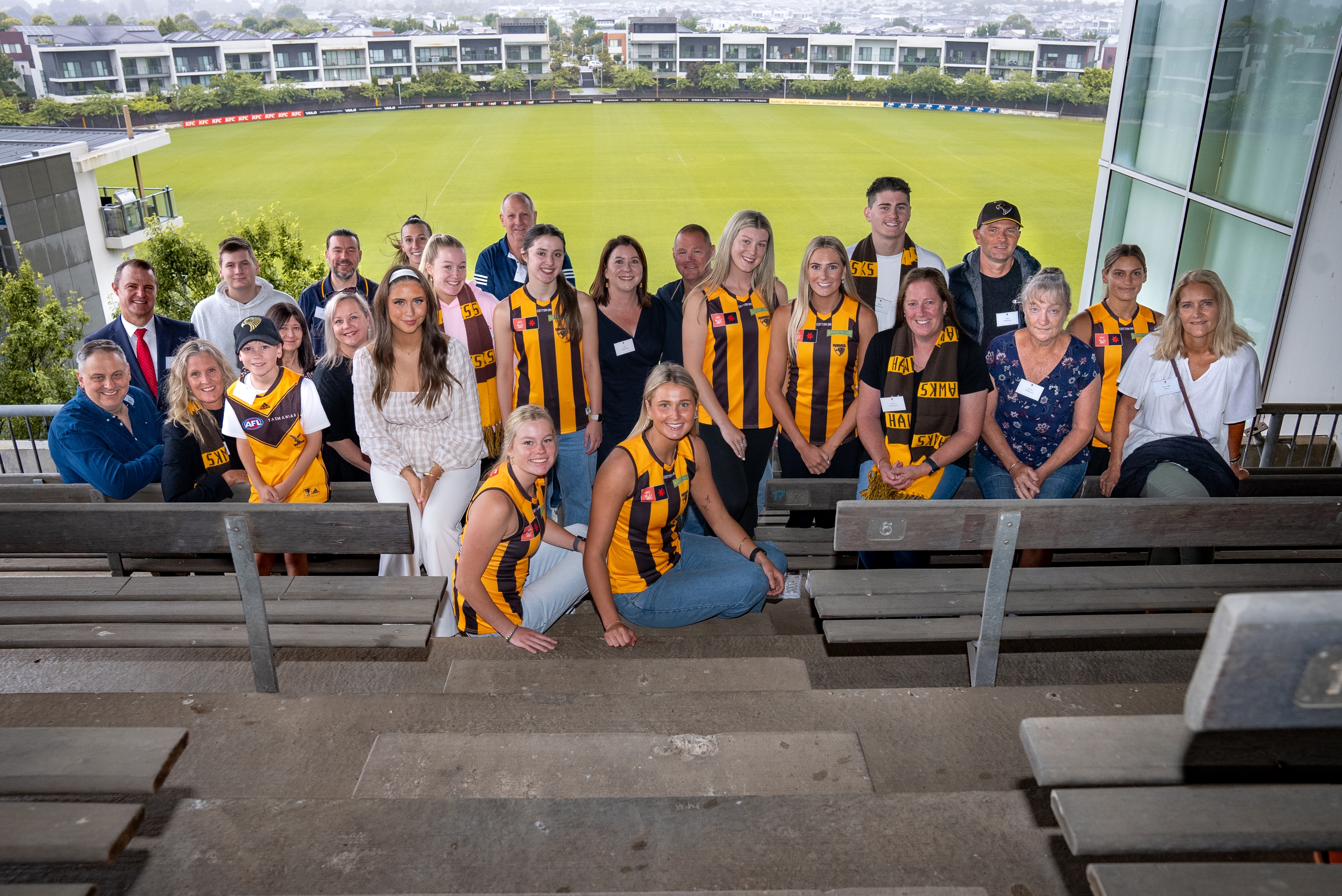New numbers for eight AFLW Hawks in 2024