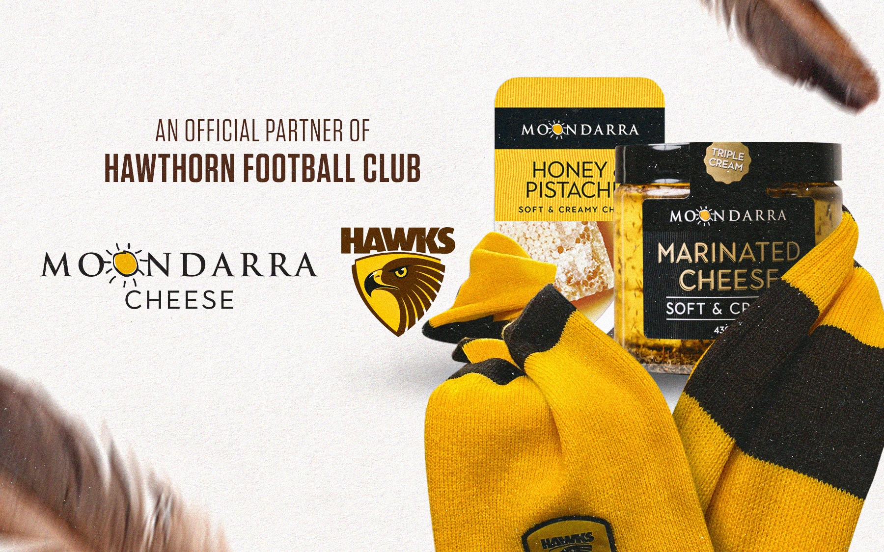 Hawthorn secures delicious partnership with Moondarra Cheese