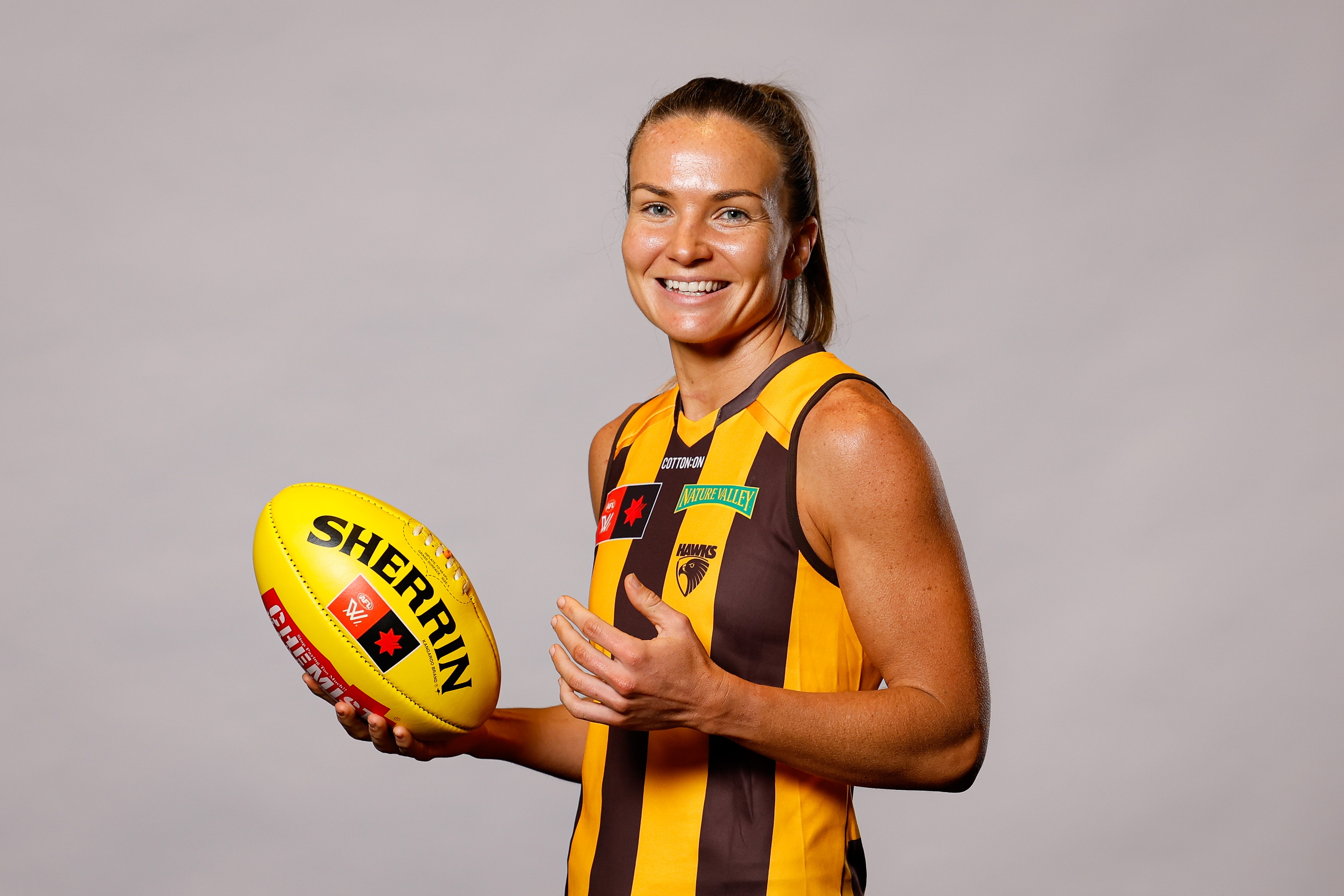 Gallery: Emily Bates' first AFLW Captain's Day