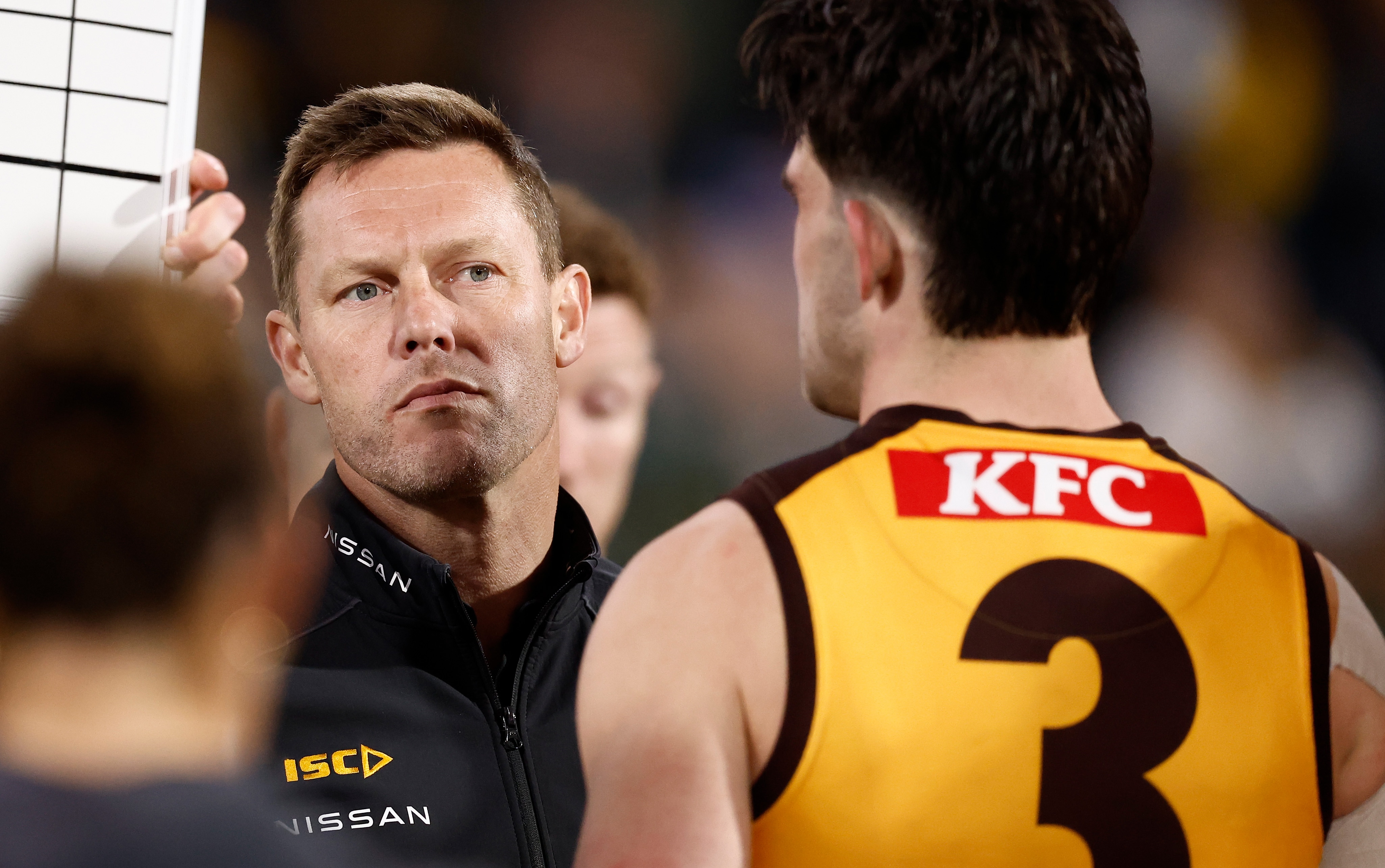 Pride, pain, passion: Emotional Mitchell reflects as Hawks' run ends