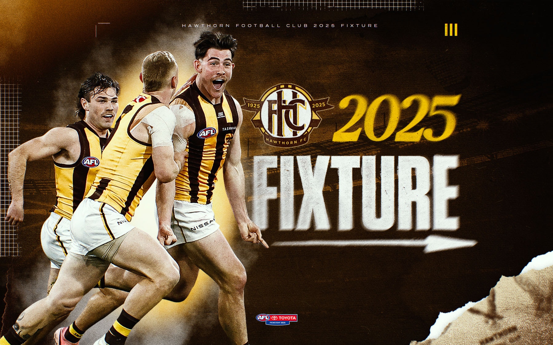 Full 2025 Fixture: Hawks back in prime time