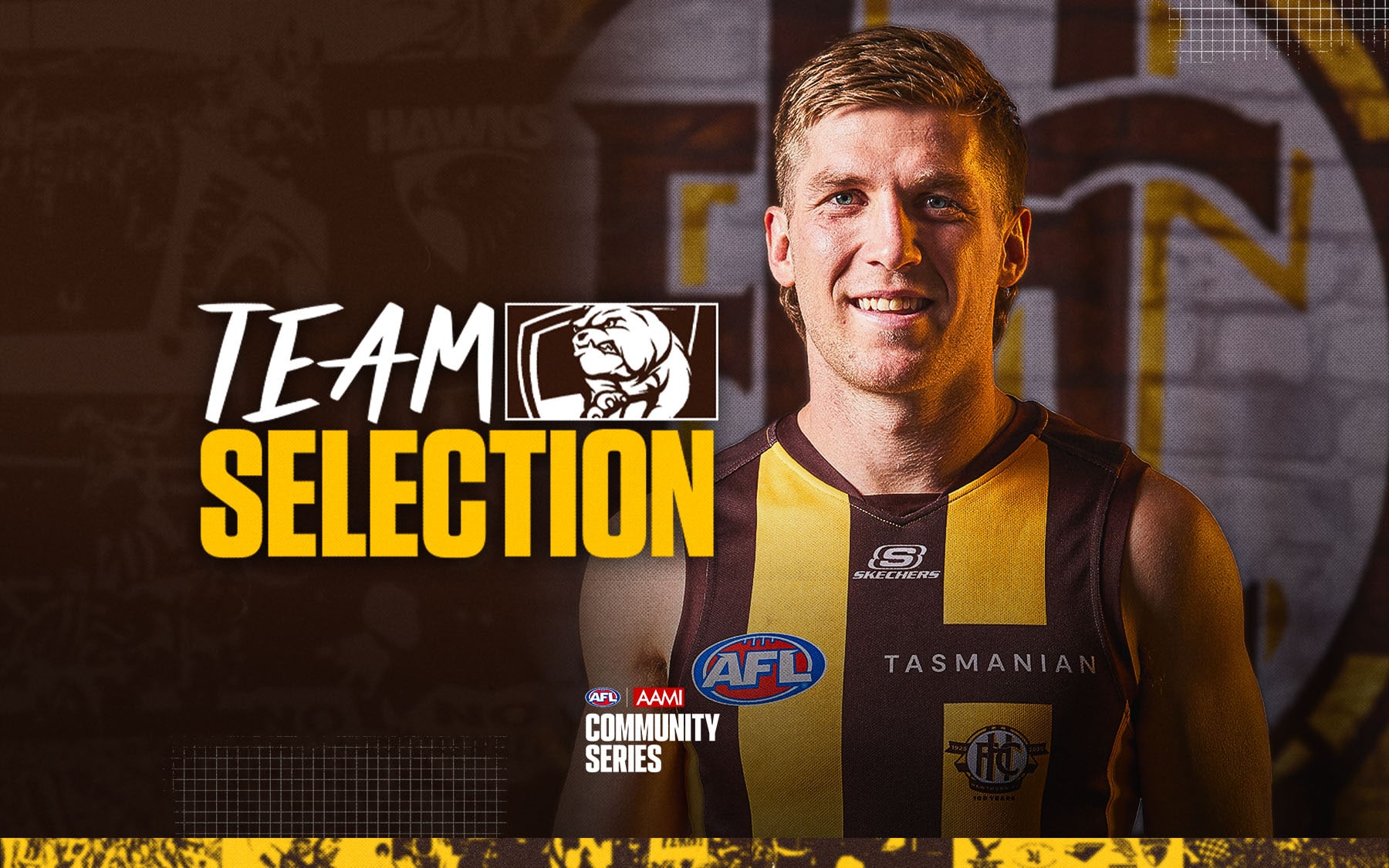 Team confirmed for Tasmania pre-season match