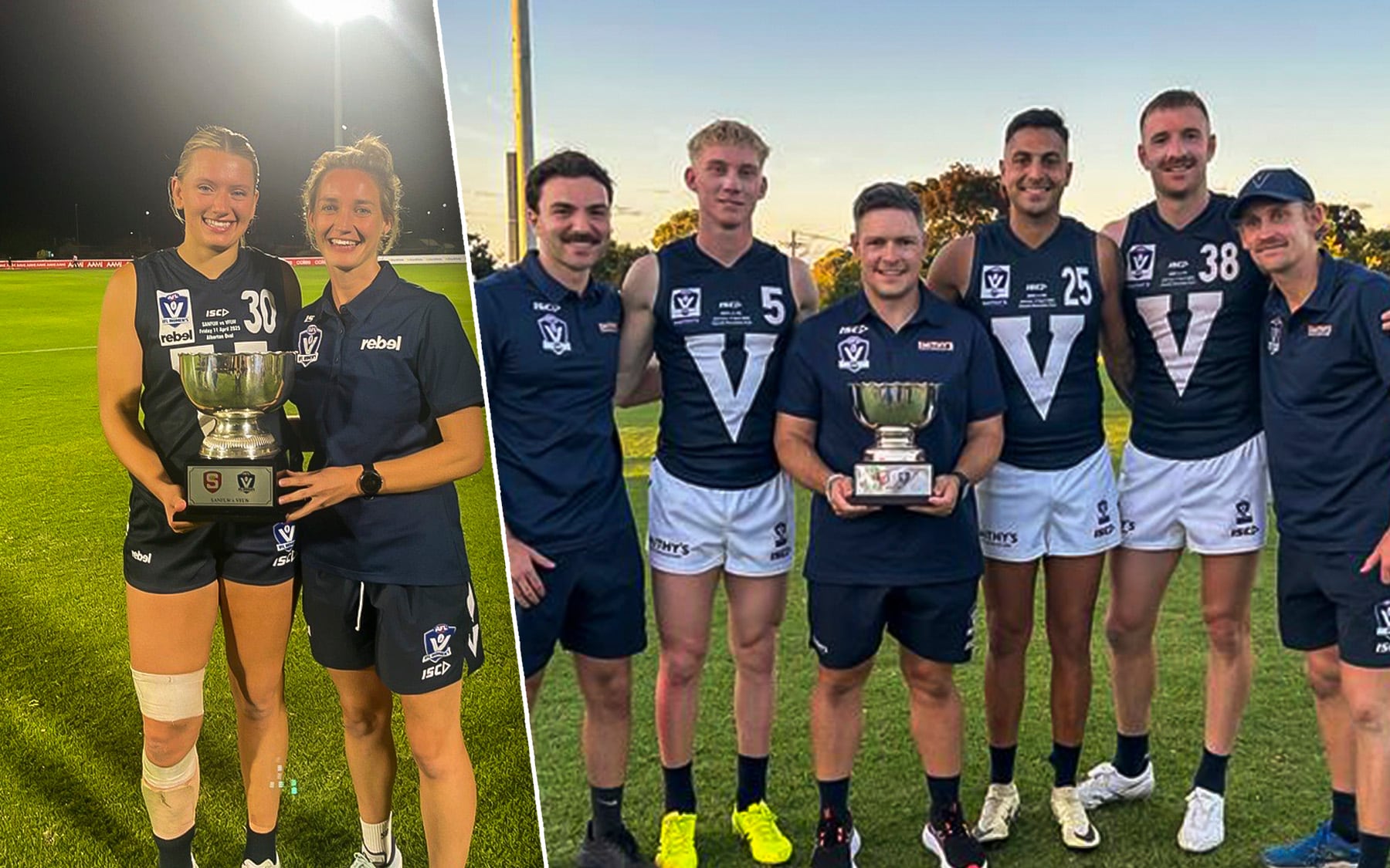 Double delight for the Big V