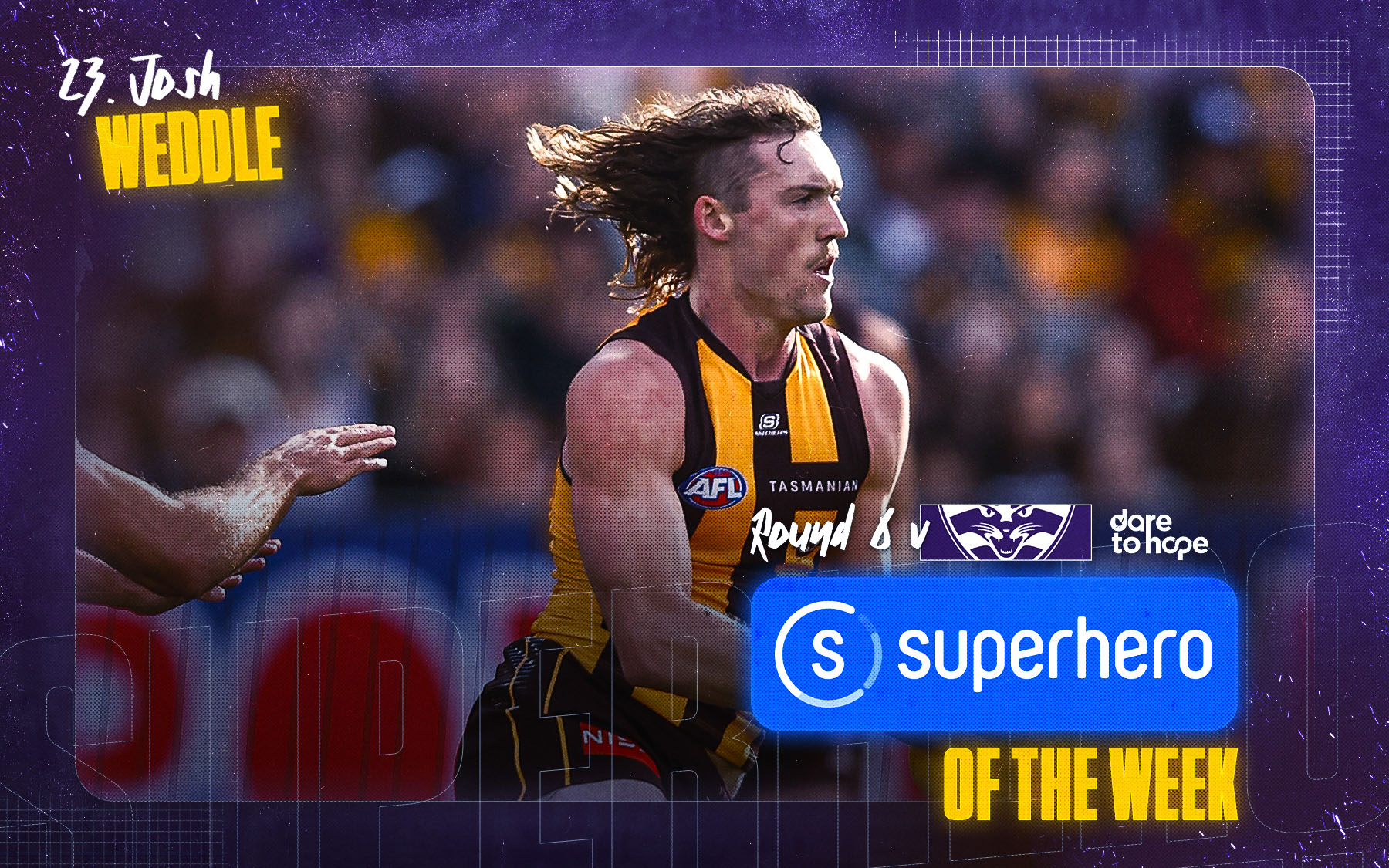 Superhero of the Week: Weddle a force at the 'G