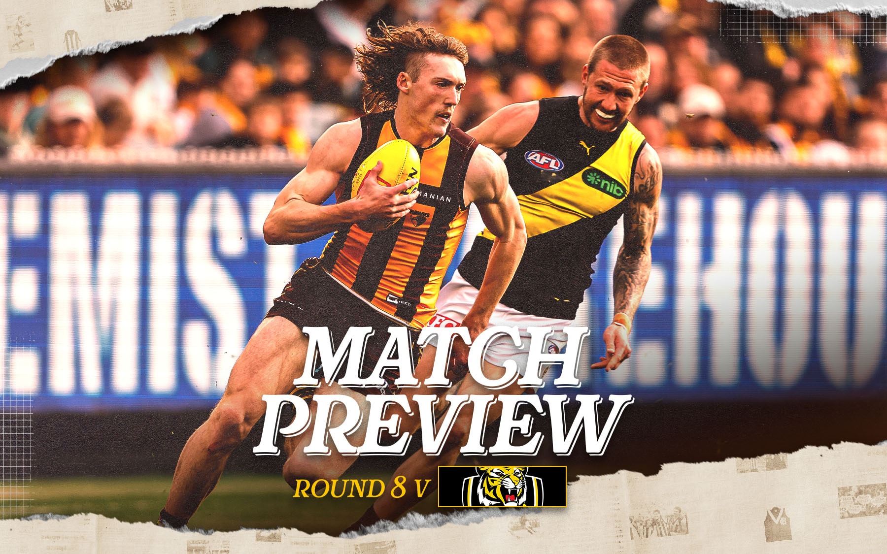 AFL Match Preview: Hawks v Tigers 100 years on