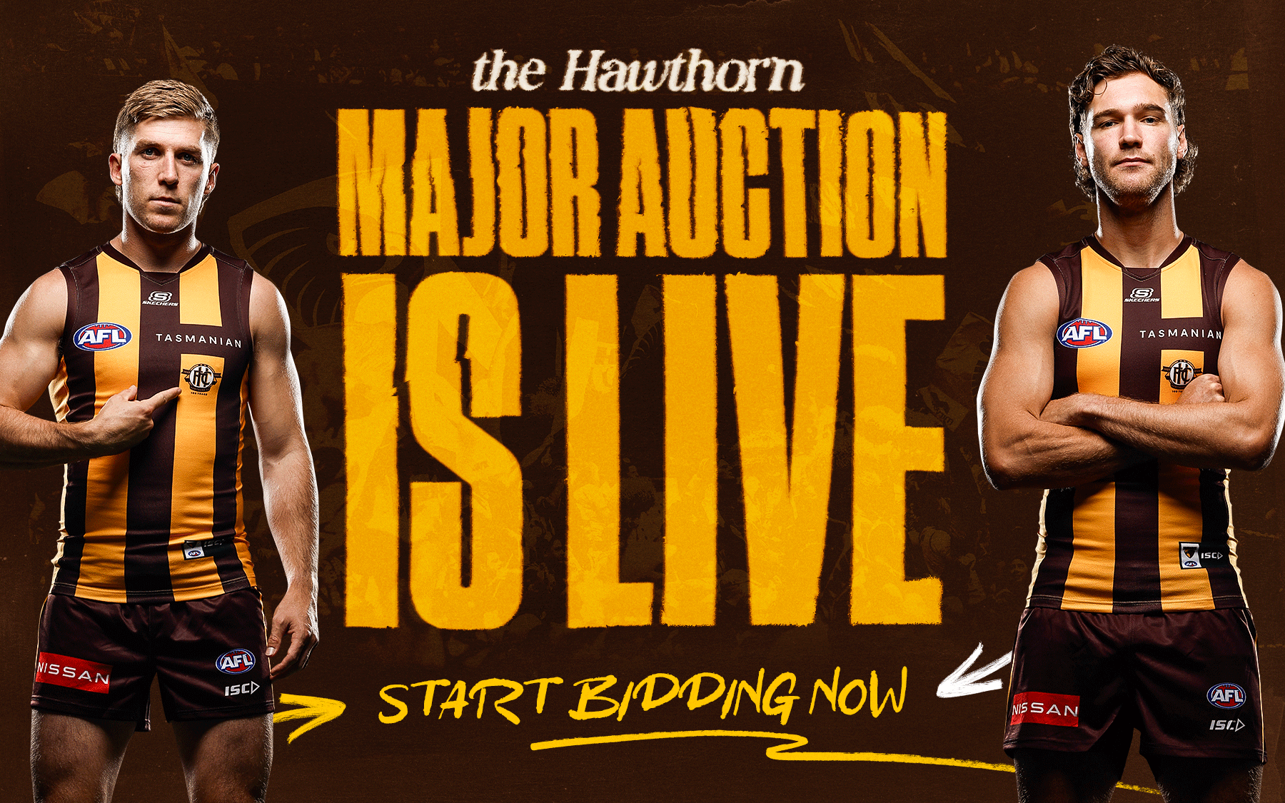 Hawks Auction is on now!