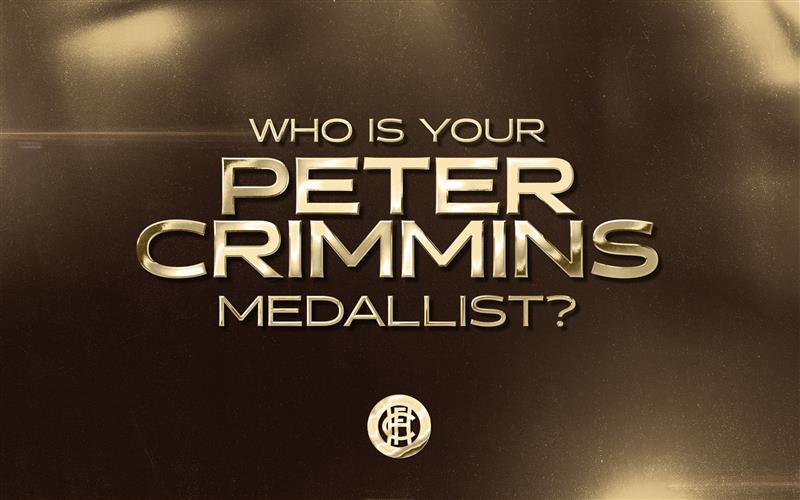 Who's in contention for the 2025 Peter Crimmins Medal?