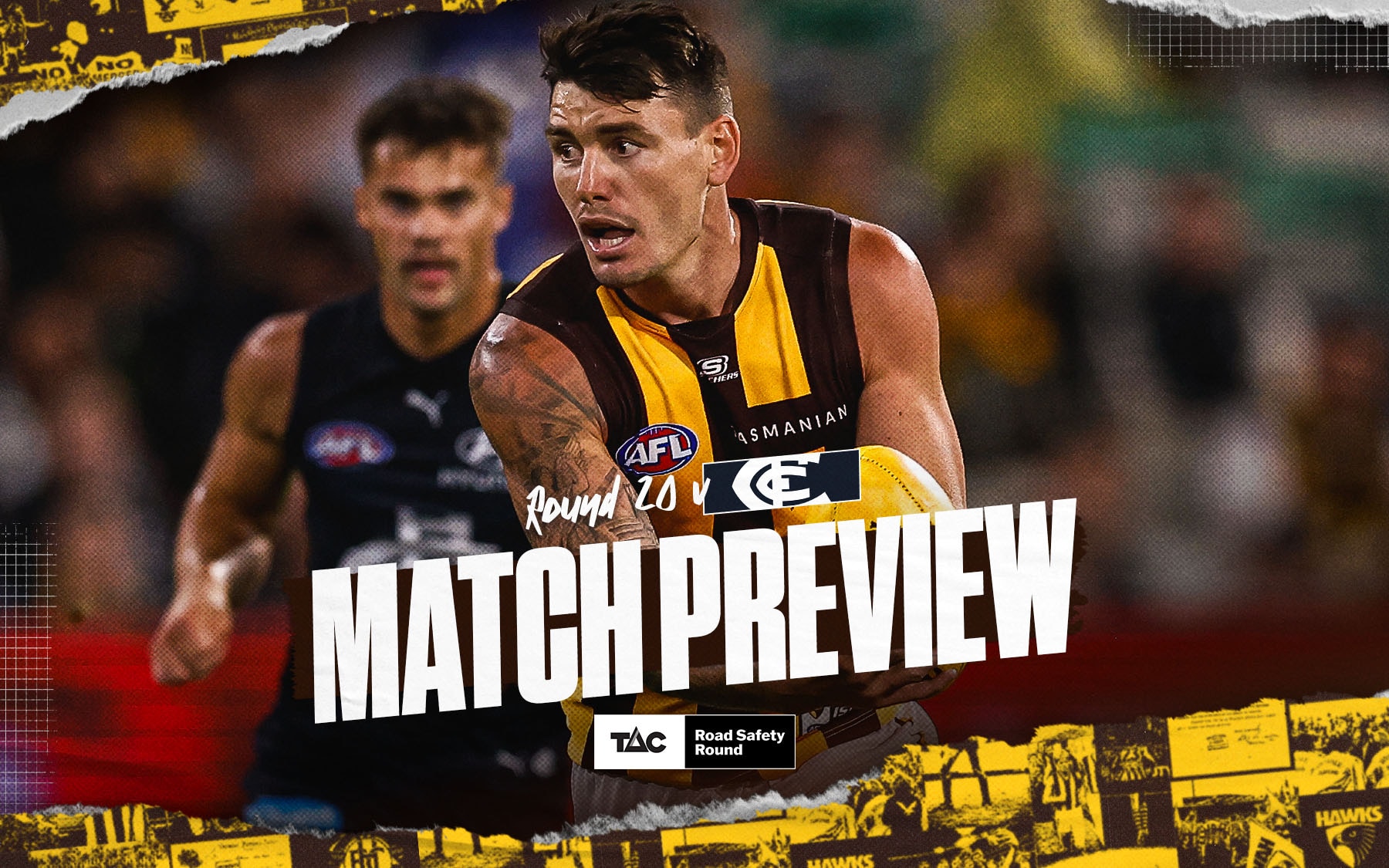 AFL Match Preview: Hawks and Blues do battle at the 'G