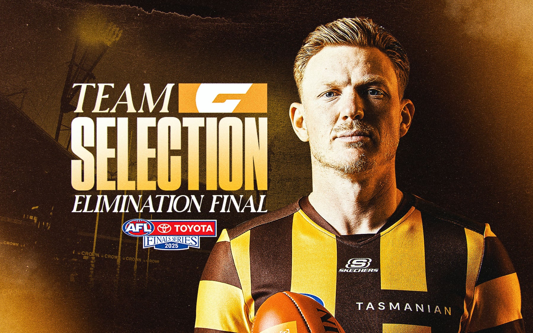 ELIMINATION FINAL TEAM: Hawks make two changes