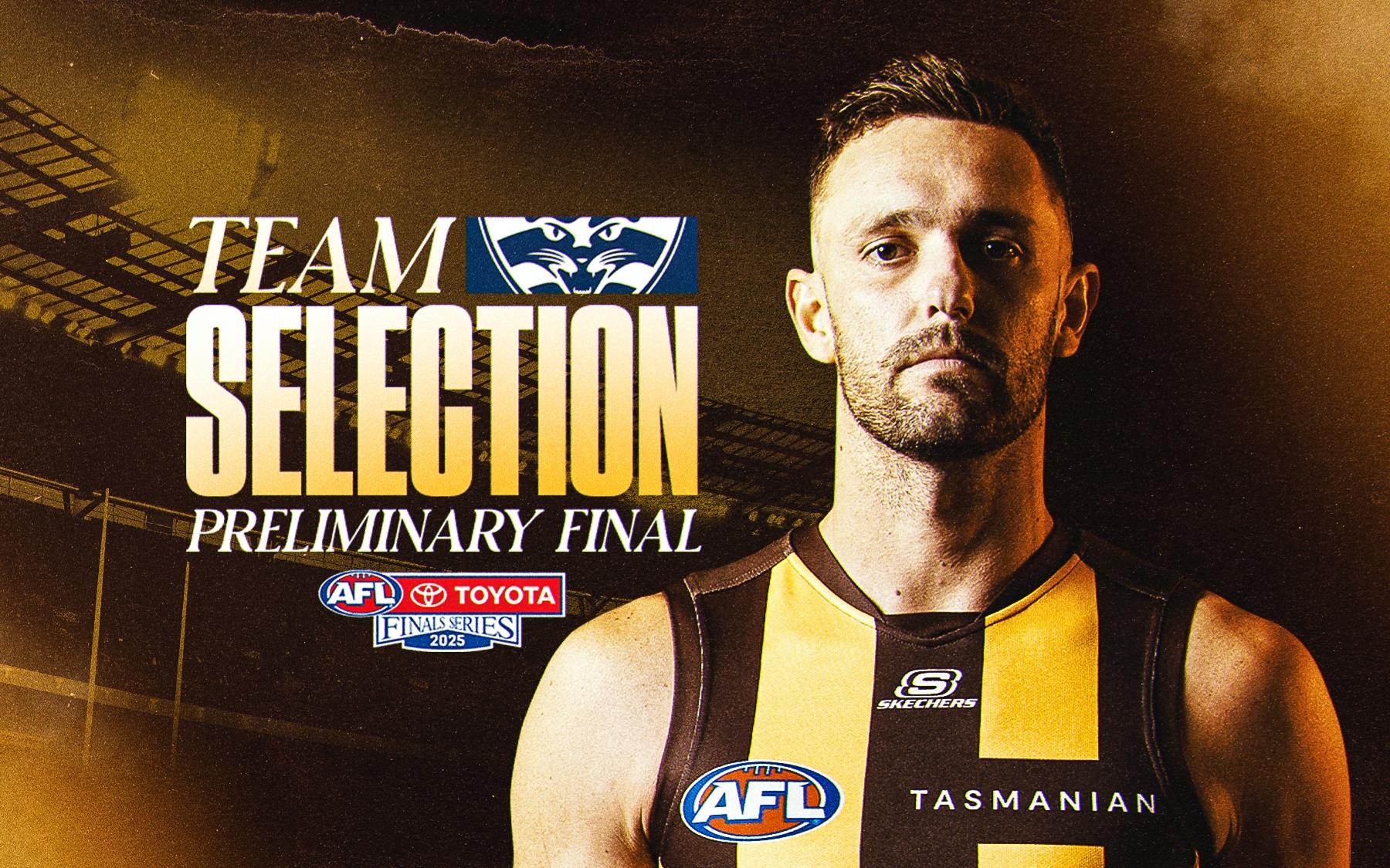PRELIMINARY FINAL TEAM: Unchanged for the Cats