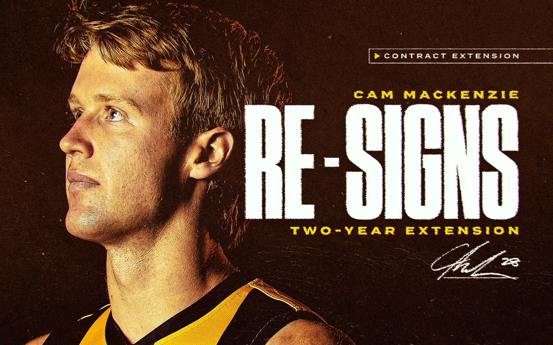 Mackenzie re-signs for two more