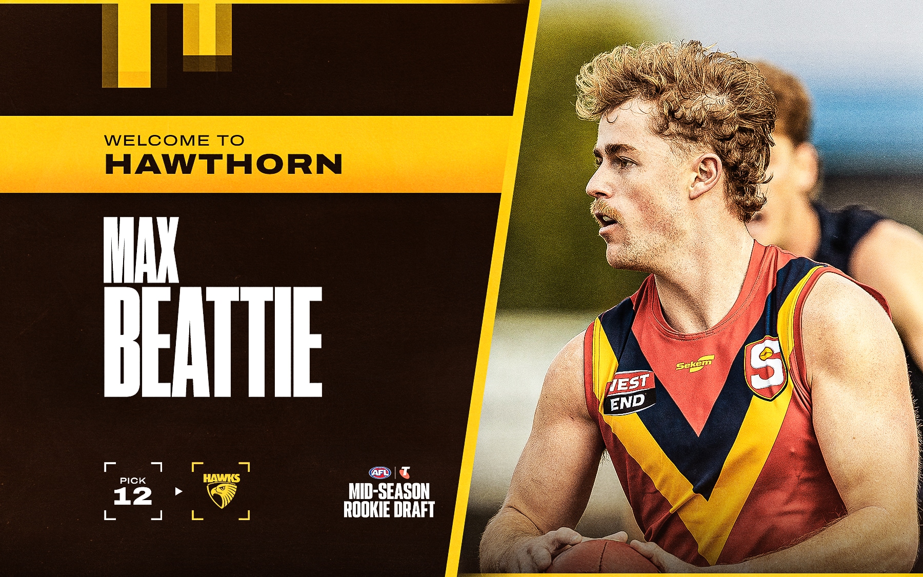 Beattie becomes a Hawk