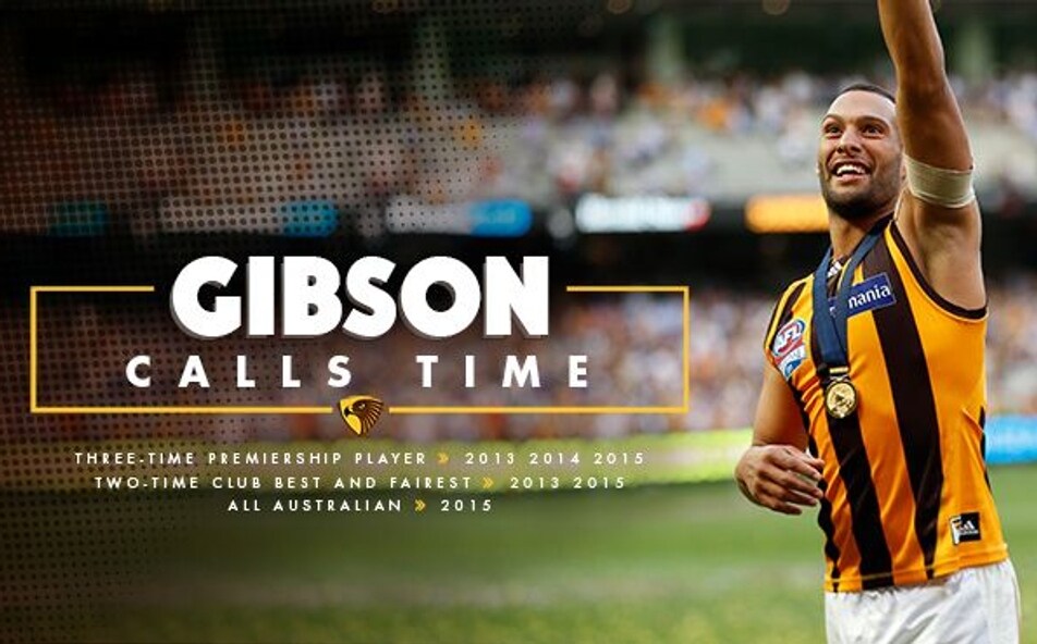 Gibbo calls time
