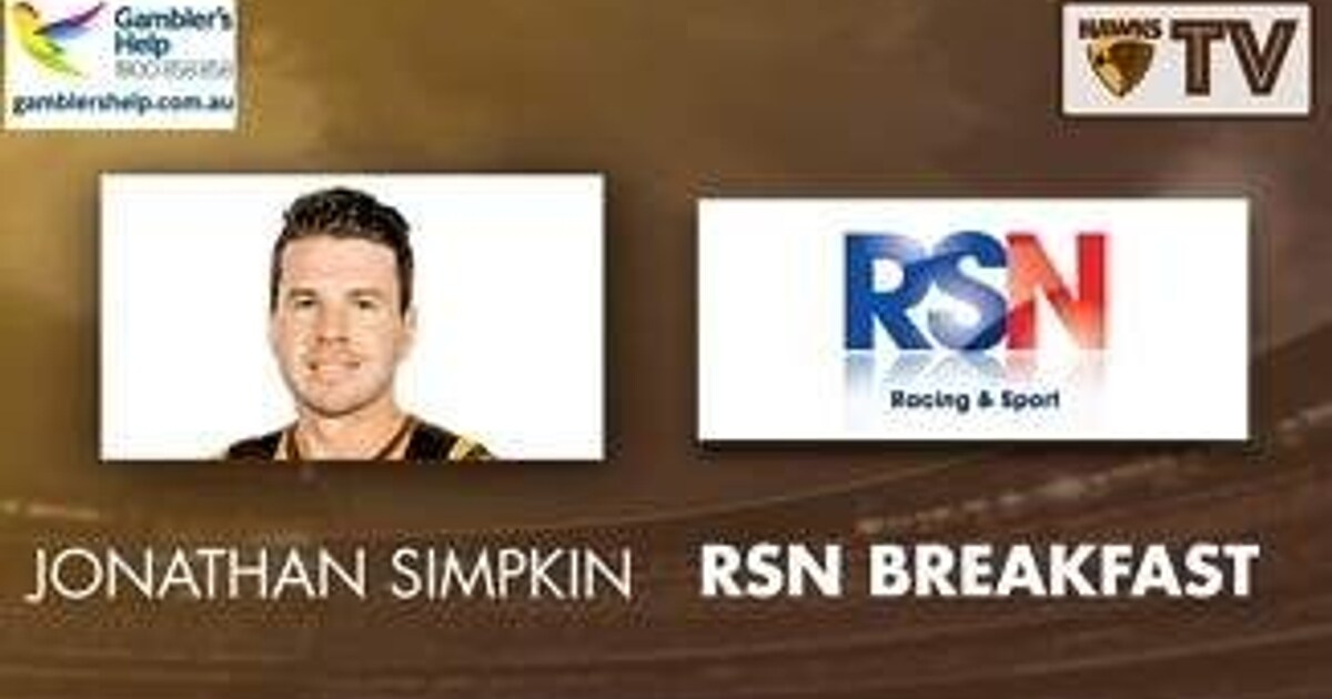 Jonathan Simpkin on RSN Breakfast