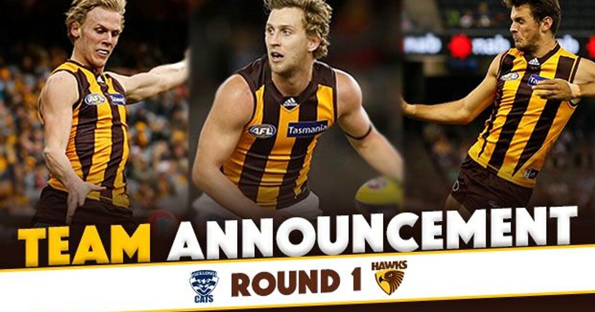 Team selection: Round 1