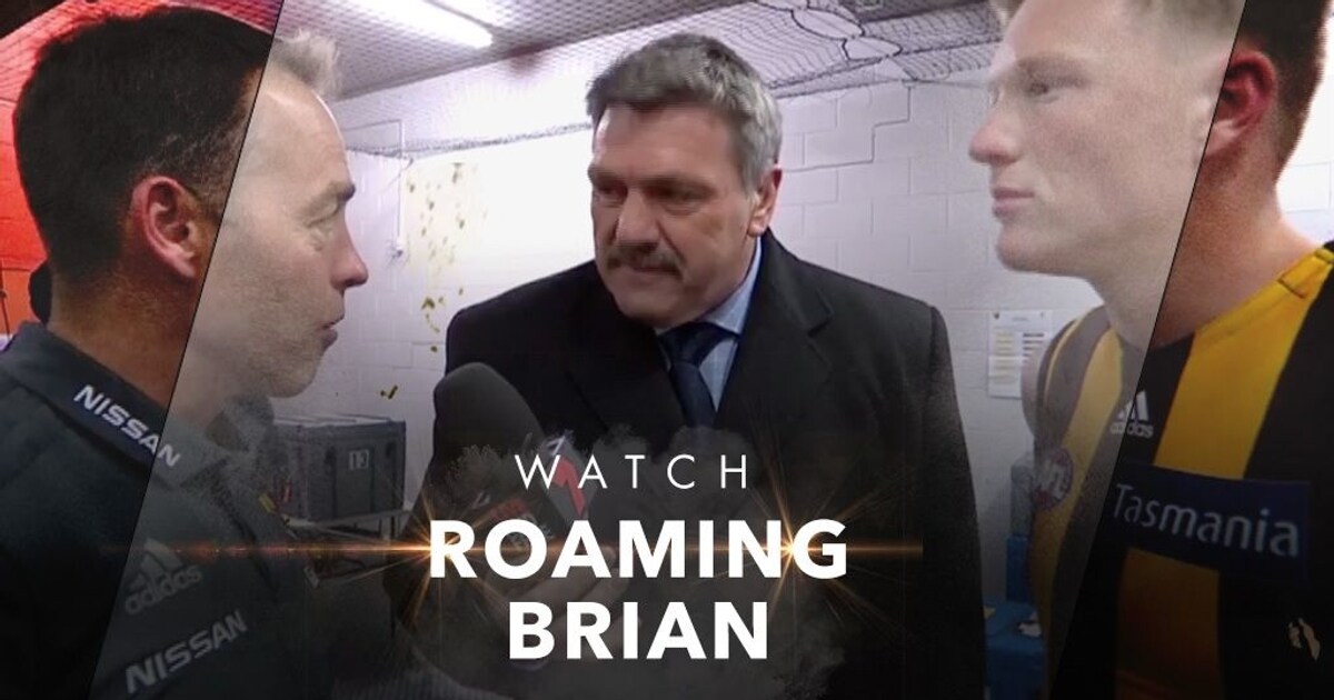 Roaming Brian after Hawks win