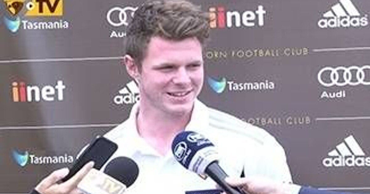 Blake Hardwick's first press conference
