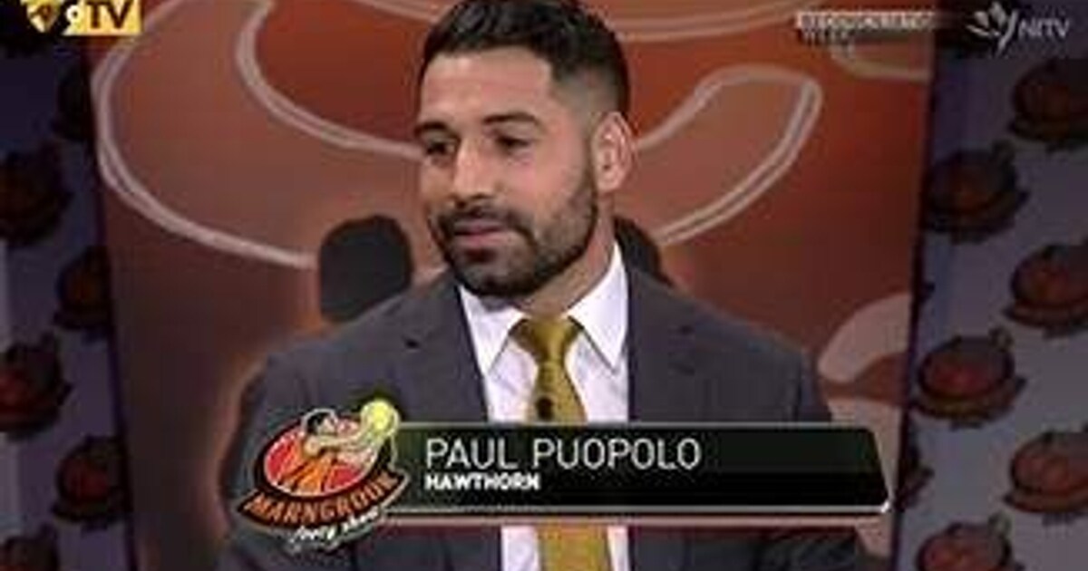 Paul Puopolo on Marngrook Footy Show