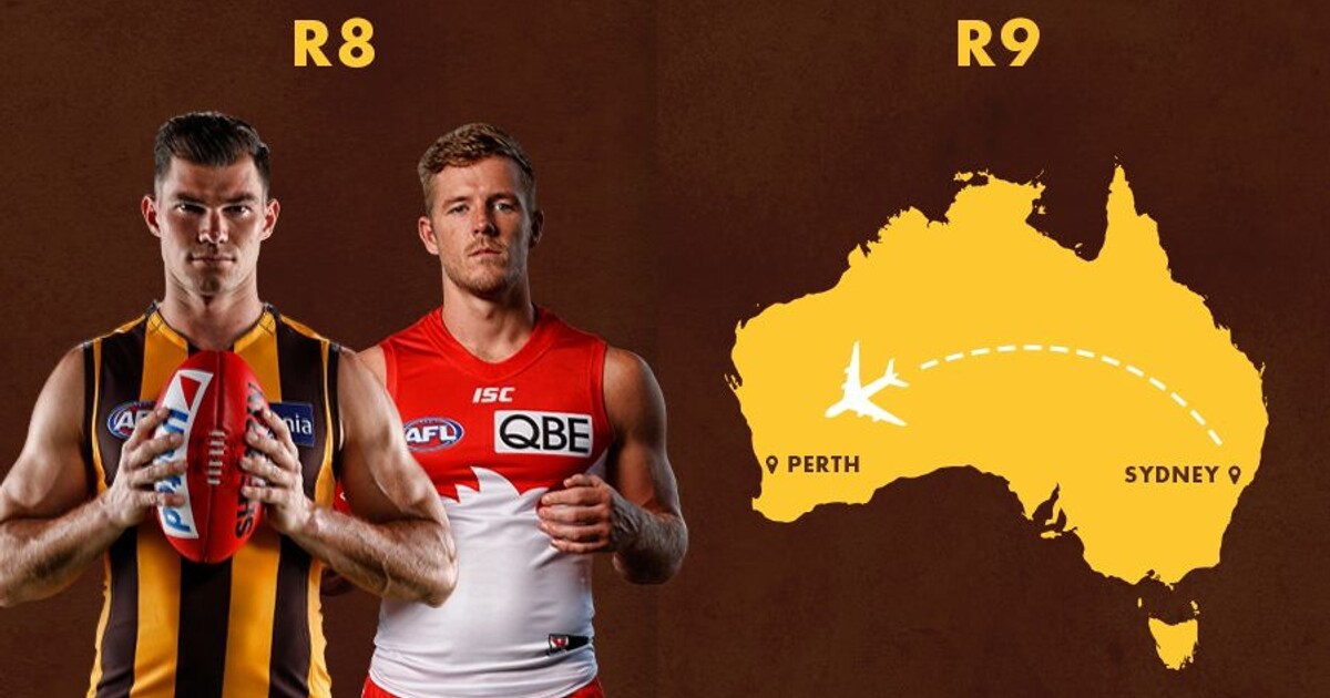 The Hawks are heading to Perth