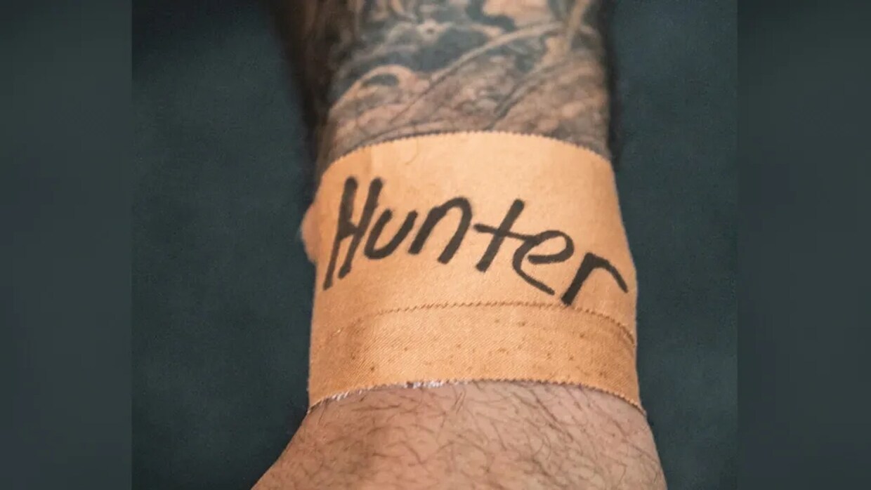 Hunter Name Tattoos