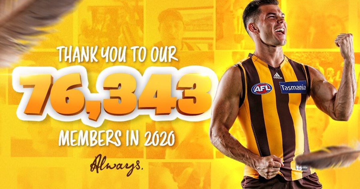 Hawthorn membership tally a "humbling result"