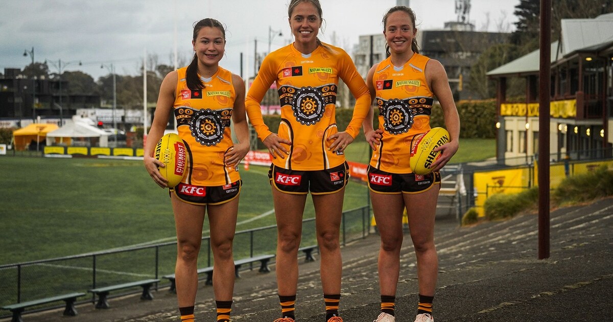 Unveiling our 2022 AFLW Indigenous guernsey
