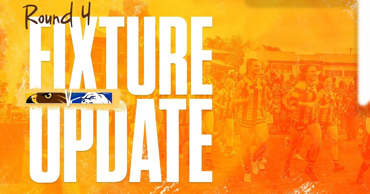 Round 4 AFLW fixture details confirmed