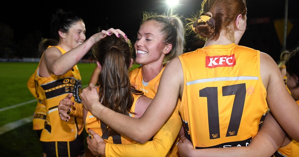 How social saw it: Hawthorn's first AFLW victory