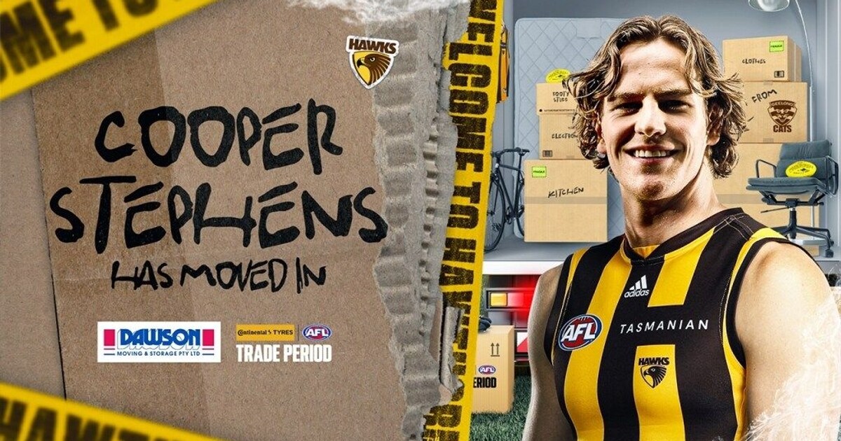 First Rounder Cooper Stephens is Now a Hawk!