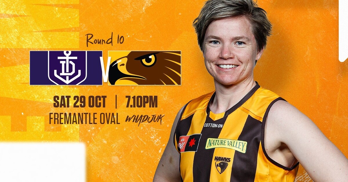 ROUND 10 AFLW TEAM: Four changes for Freo trip