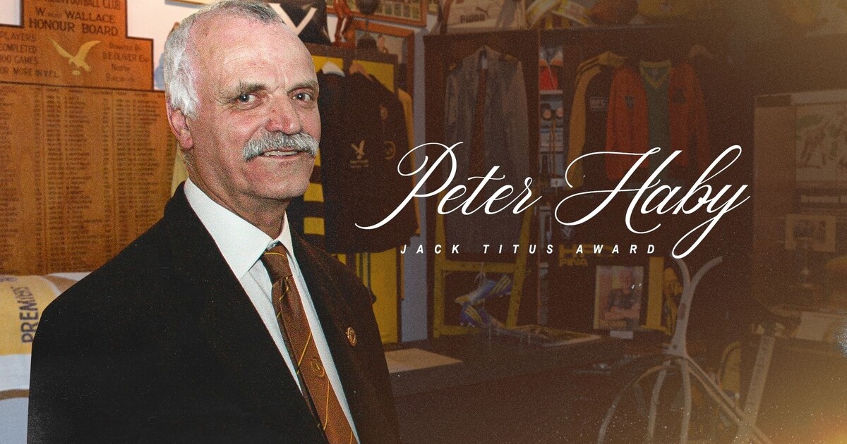 Haby honoured with Jack Titus Award