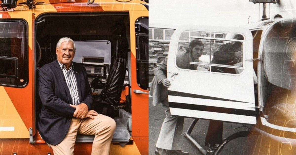 Peter Hudson reflects on that famous helicopter ride