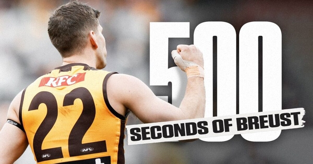 500 Seconds For 500 Goals | Luke Breust Highlights