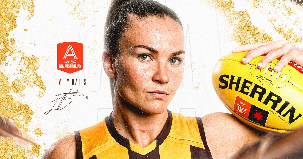 Brilliant Bates named in All Australian squad