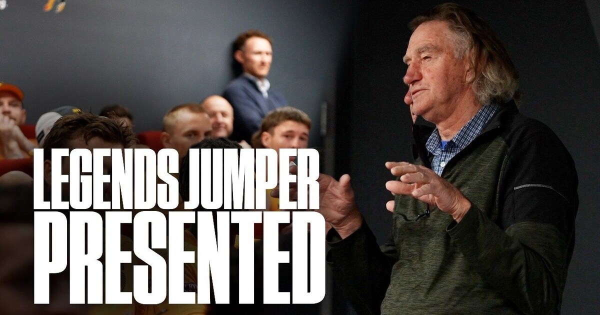 Michael Tuck Presented With His Legends Guernsey