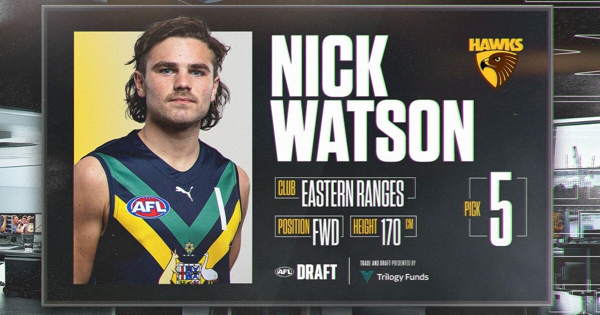 Hawks secure Watson with top pick